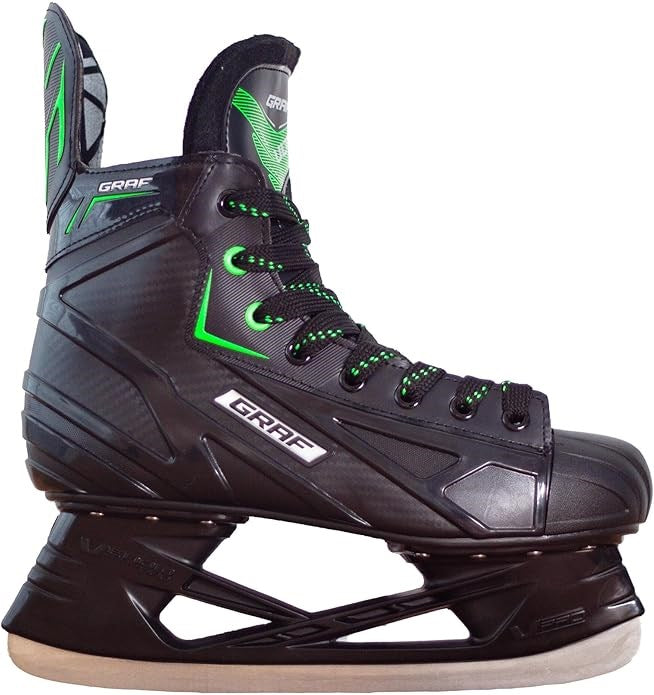 Graf Ultra G875 Junior Hockey Skates (Green Edition) – Hockey Hub UK